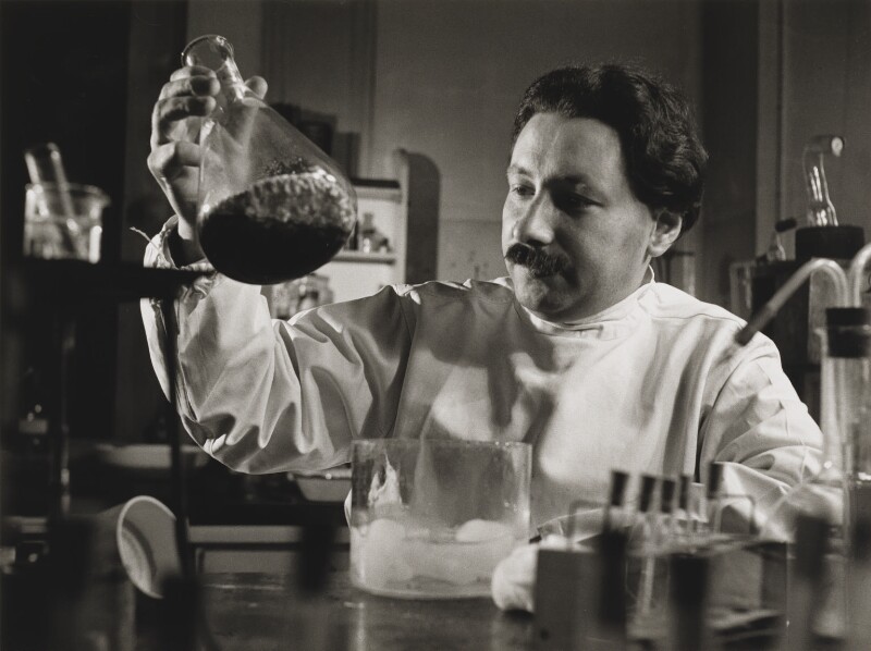 Ernst Boris Chain, a German scientist that helped with the widespread ...